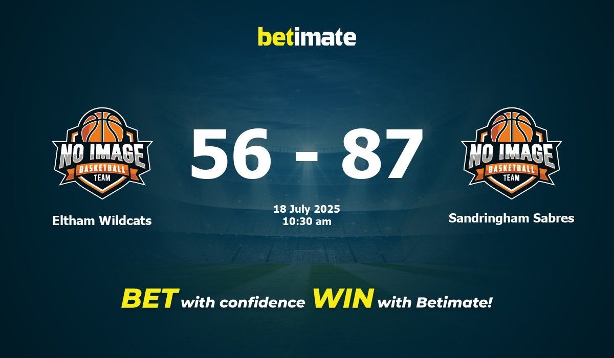 Eltham Wildcats vs Sandringham Sabres Basketball Prediction, Odds ...