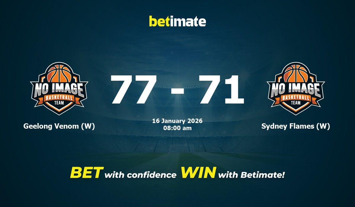 Geelong Venom (W) vs Sydney Flames (W) Basketball Prediction, Odds ...