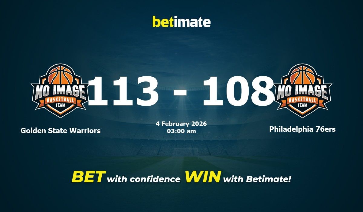 Golden State Warriors vs Philadelphia 76ers Basketball Prediction, Odds ...