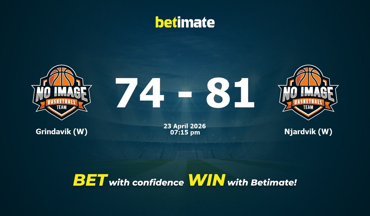 Grindavik (W) vs Njardvik (W) Basketball Prediction, Odds & Betting ...