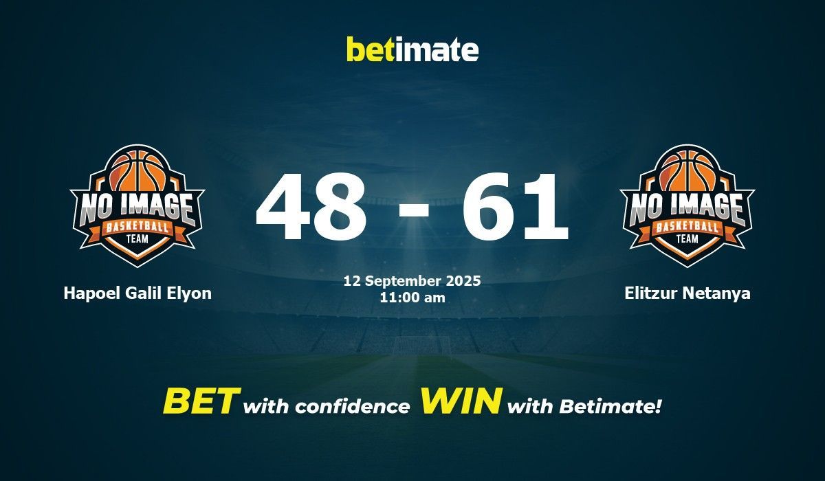 Hapoel Galil Elyon vs Elitzur Netanya Basketball Prediction, Odds ...