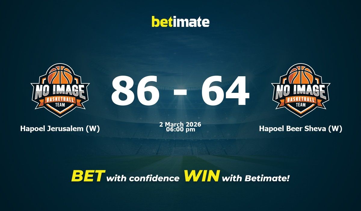Hapoel Jerusalem (W) vs Hapoel Beer Sheva (W) Basketball Prediction ...