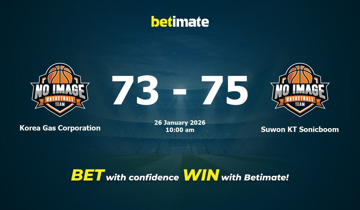 Korea Gas Corporation vs Suwon KT Sonicboom Basketball Prediction, Odds ...