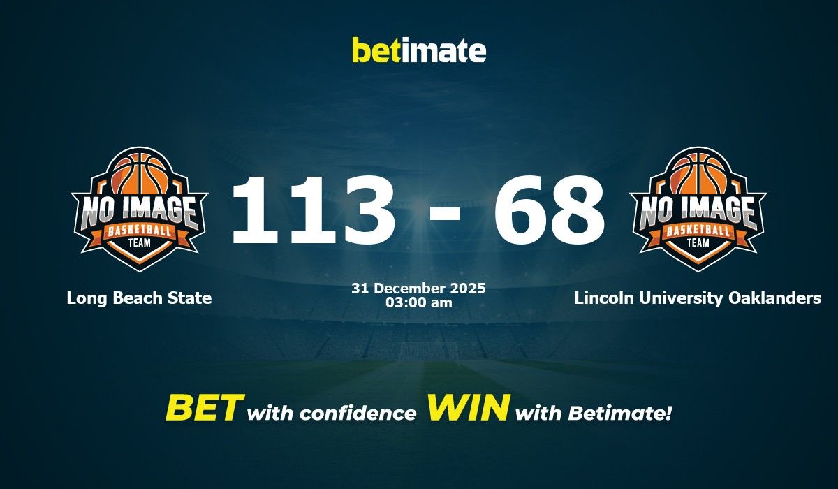 Long Beach State vs Lincoln University Oaklanders Basketball Prediction ...