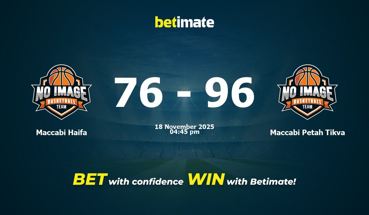 Maccabi Haifa vs Maccabi Petah Tikva Basketball Prediction, Odds ...