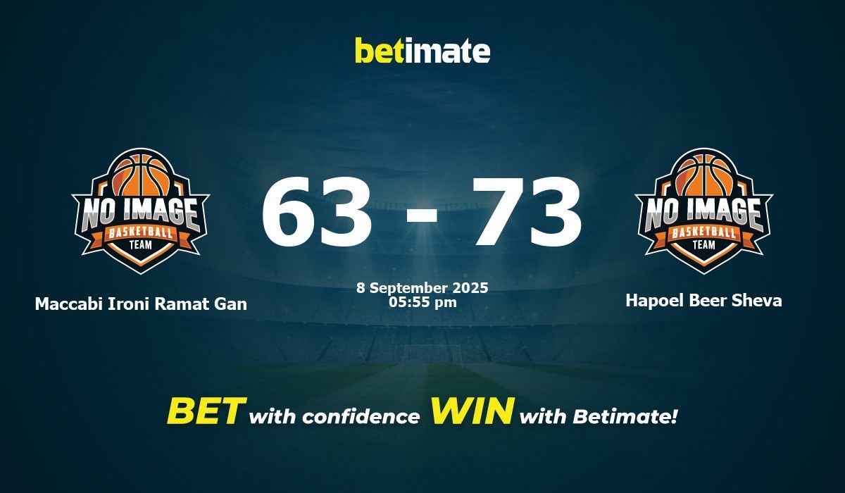 Maccabi Ironi Ramat Gan vs Hapoel Beer Sheva Basketball Prediction ...