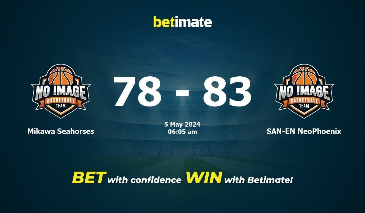 Mikawa Seahorses vs SAN-EN NeoPhoenix Basketball Prediction, Odds & Betting Tips 05/05/2024