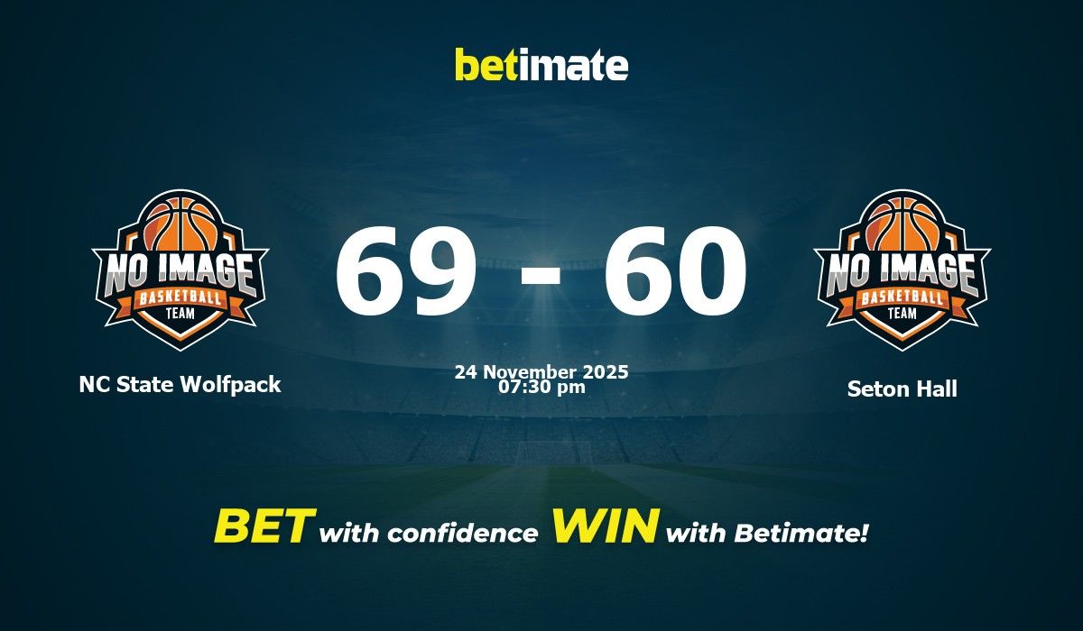 NC State Wolfpack vs Seton Hall Basketball Prediction, Odds & Betting Tips 11/24/2025