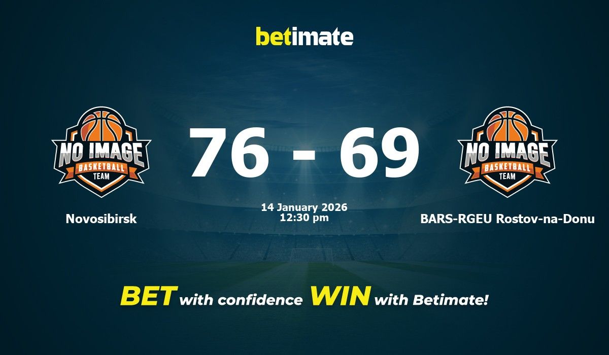 Novosibirsk vs BARS-RGEU Rostov-na-Donu Basketball Prediction, Odds ...