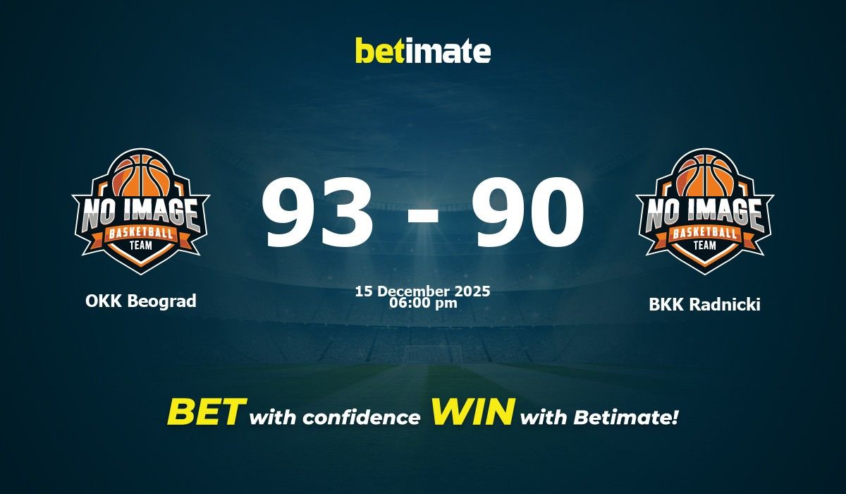 OKK Beograd vs BKK Radnicki Basketball Prediction, Odds & Betting Tips ...