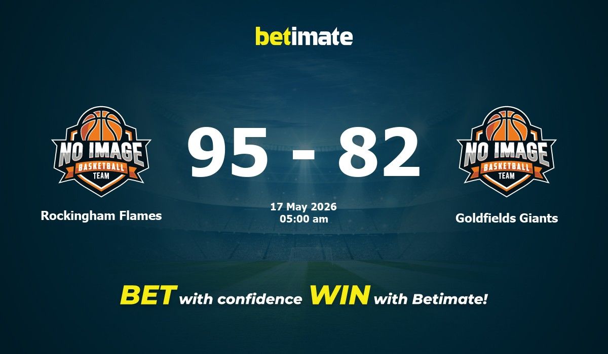 Rockingham Flames vs Goldfields Giants Basketball Prediction, Odds ...