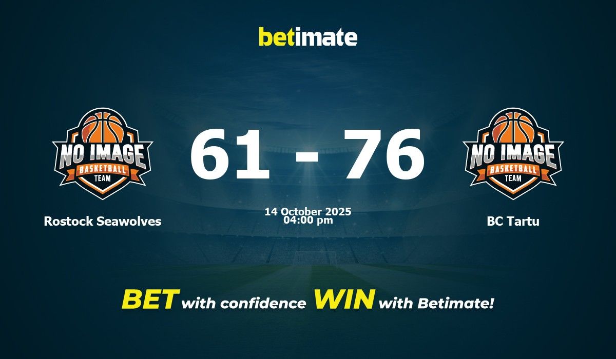 Rostock Seawolves vs BC Tartu Basketball Prediction, Odds & Betting ...