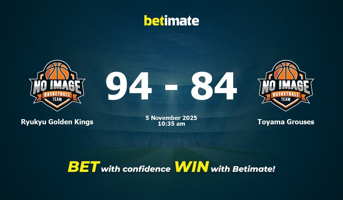 Ryukyu Golden Kings vs Toyama Grouses Basketball Prediction, Odds ...