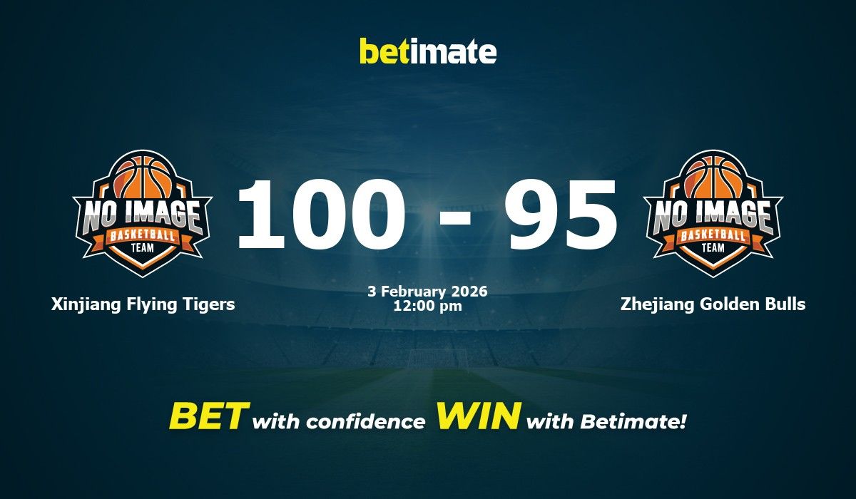 Xinjiang Flying Tigers vs Zhejiang Golden Bulls Basketball Prediction ...