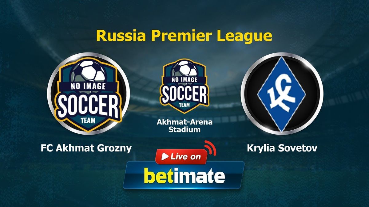 FC Akhmat Grozny vs Krylia Sovetov Live Commentary & Result, 07/22/2023 ...