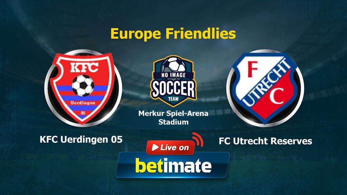 KFC Uerdingen 05 vs. FC Utrecht Reserves Live-Kommentar und Ergebnis ...