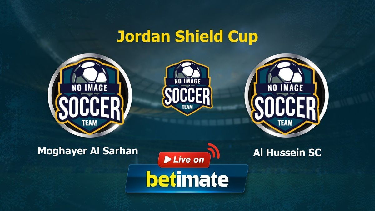 Moghayer Al Sarhan vs Al Hussein SC Live Commentary & Result, 07/17 ...