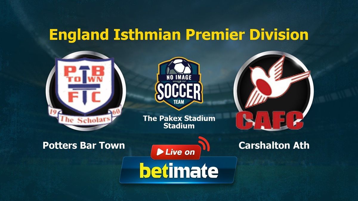 Komentarz na żywo i wynik meczu Potters Bar Town vs Carshalton Ath, 2 ...