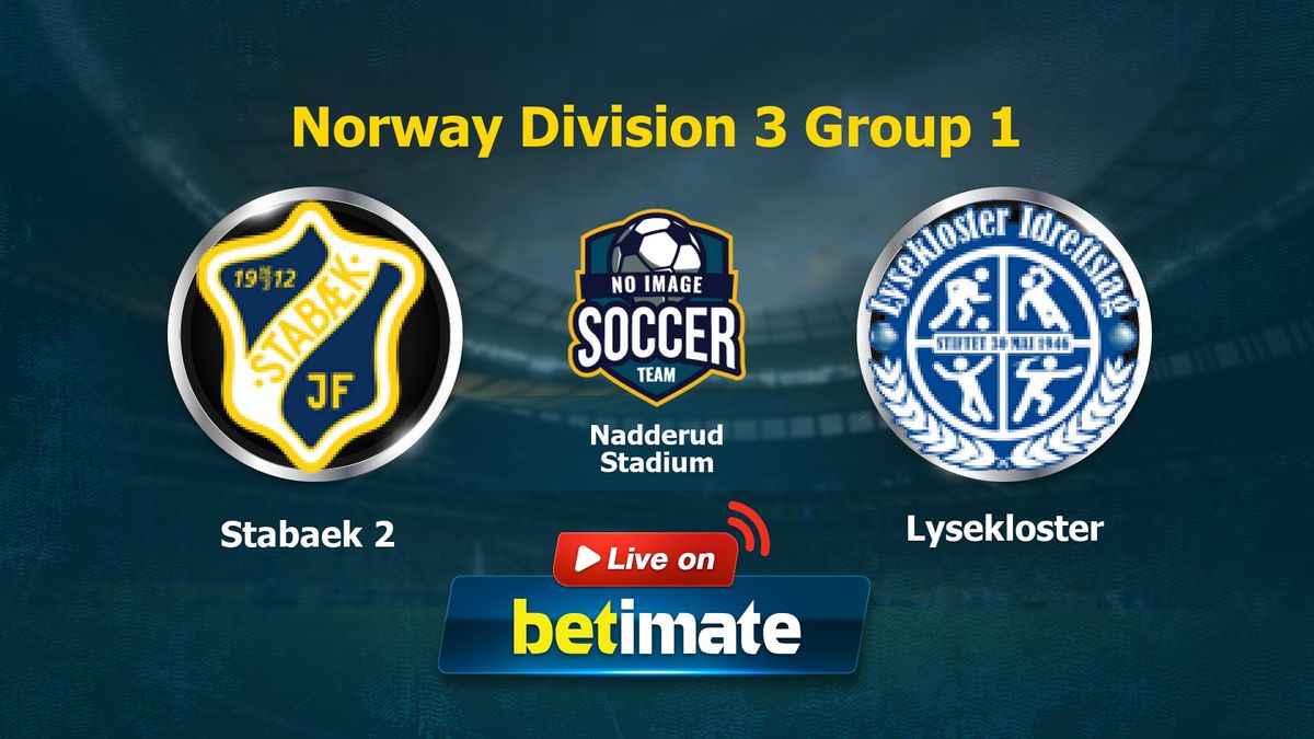 Stabaek 2 vs Lysekloster Live Commentary & Result, 07/09/2023(Norway ...