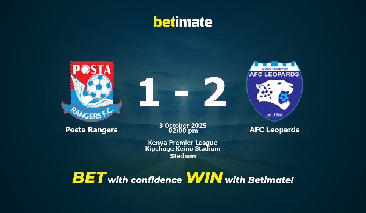 Posta Rangers vs. AFC Leopards – Vorhersage, Quoten & Wetttipps 10.03.2025