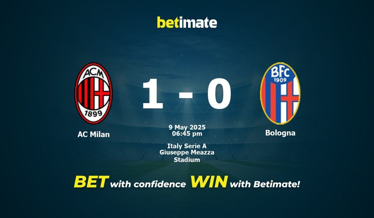 AC Milan vs Bologna Prediction, Odds & Betting Tips 05/09/2025