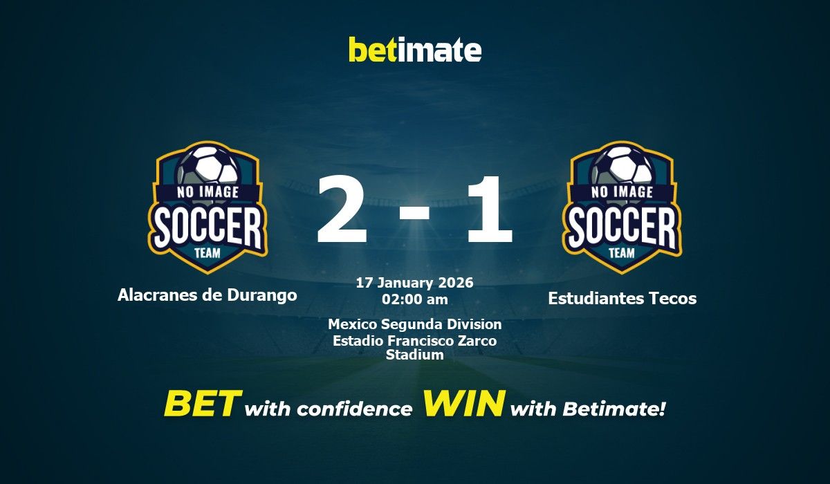 Alacranes de Durango vs Estudiantes Tecos Prediction, Odds & Betting ...