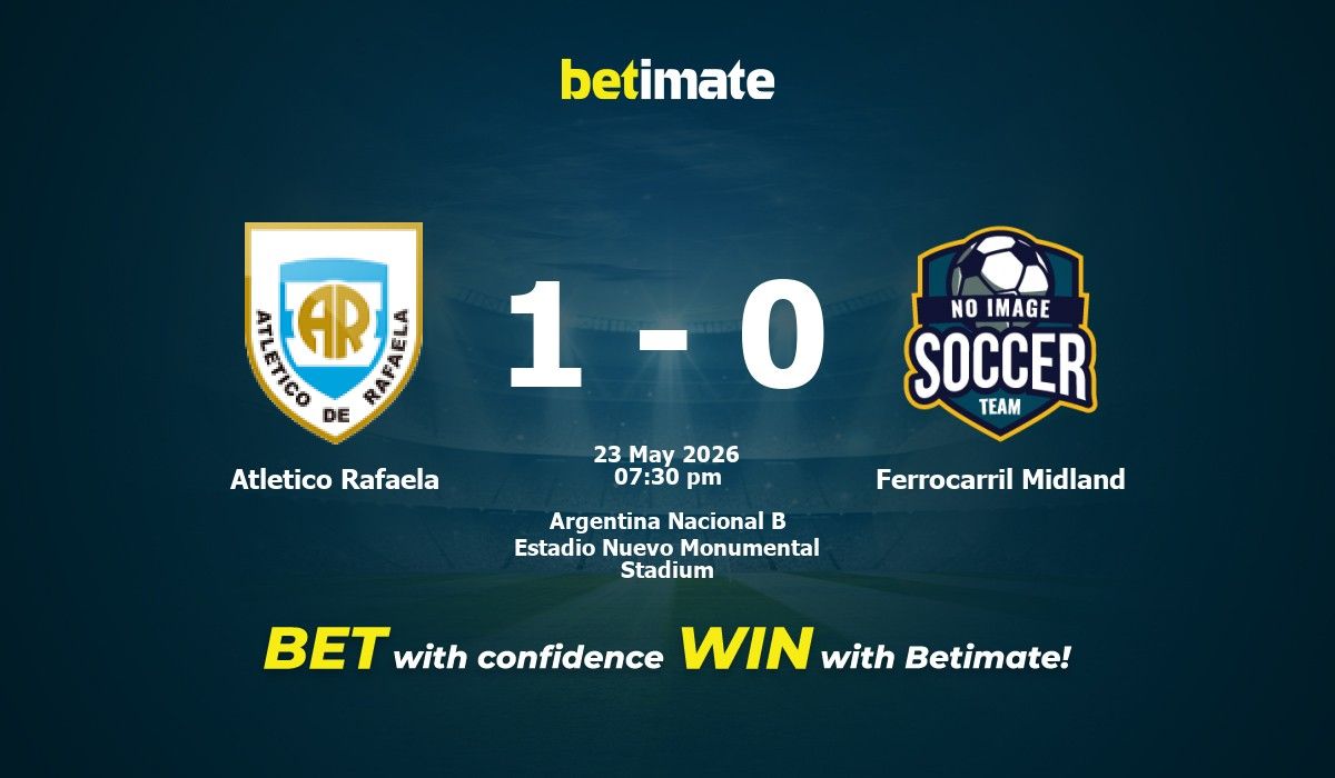 Atletico Rafaela vs Ferrocarril Midland Prediction, Odds & Betting Tips ...
