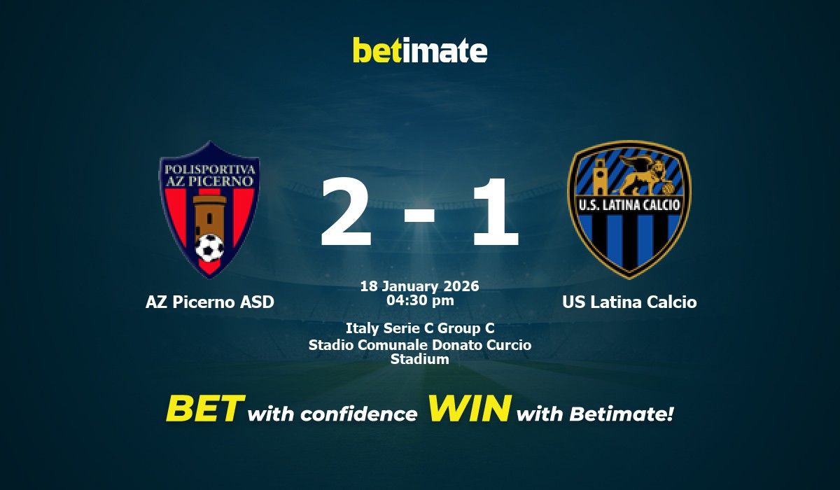 AZ Picerno ASD vs US Latina Calcio Prediction, Odds & Betting Tips 01 ...