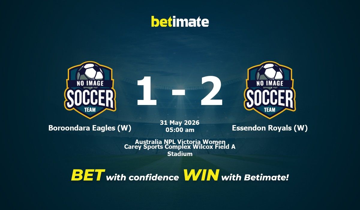 Boroondara Eagles (W) vs Essendon Royals (W) Prediction, Odds & Betting ...