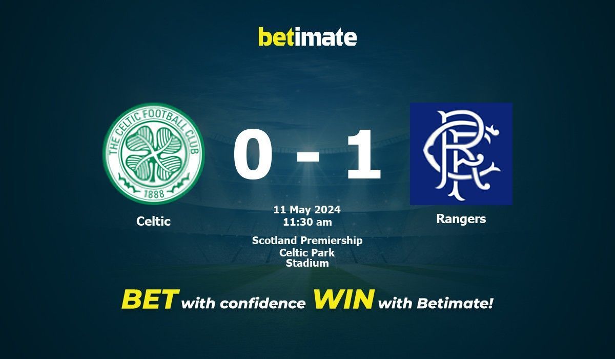 Celtic vs Rangers Prediction, Odds & Betting Tips 05/11/2024