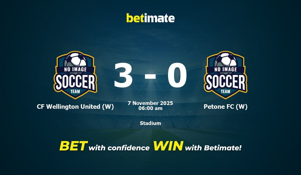 CF Wellington United (W) vs Petone FC (W) Prediction, Odds & Betting ...