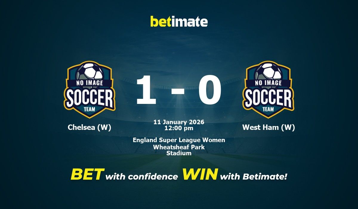 Chelsea (W) vs West Ham (W) Prediction, Odds & Betting Tips 01/11/2026