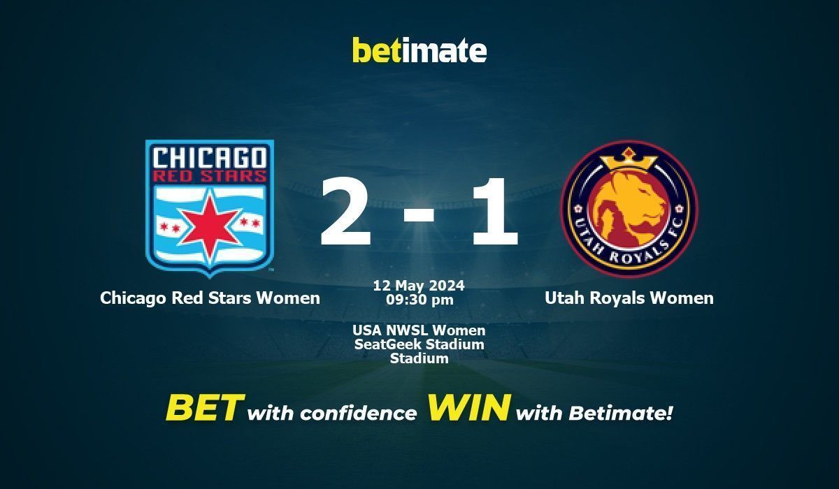 Chicago Red Stars Women vs Utah Royals Women Prediction, Odds & Betting ...