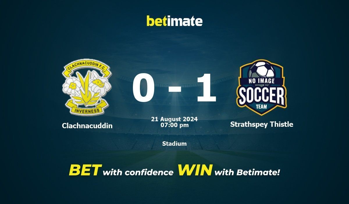 Clachnacuddin vs Strathspey Thistle Prediction, Odds & Betting Tips 08 ...