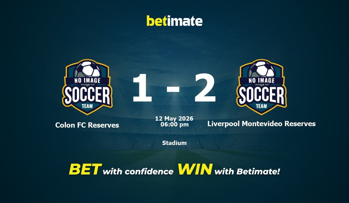 Colon FC Reserves vs Liverpool Montevideo Reserves Prediction, Odds ...