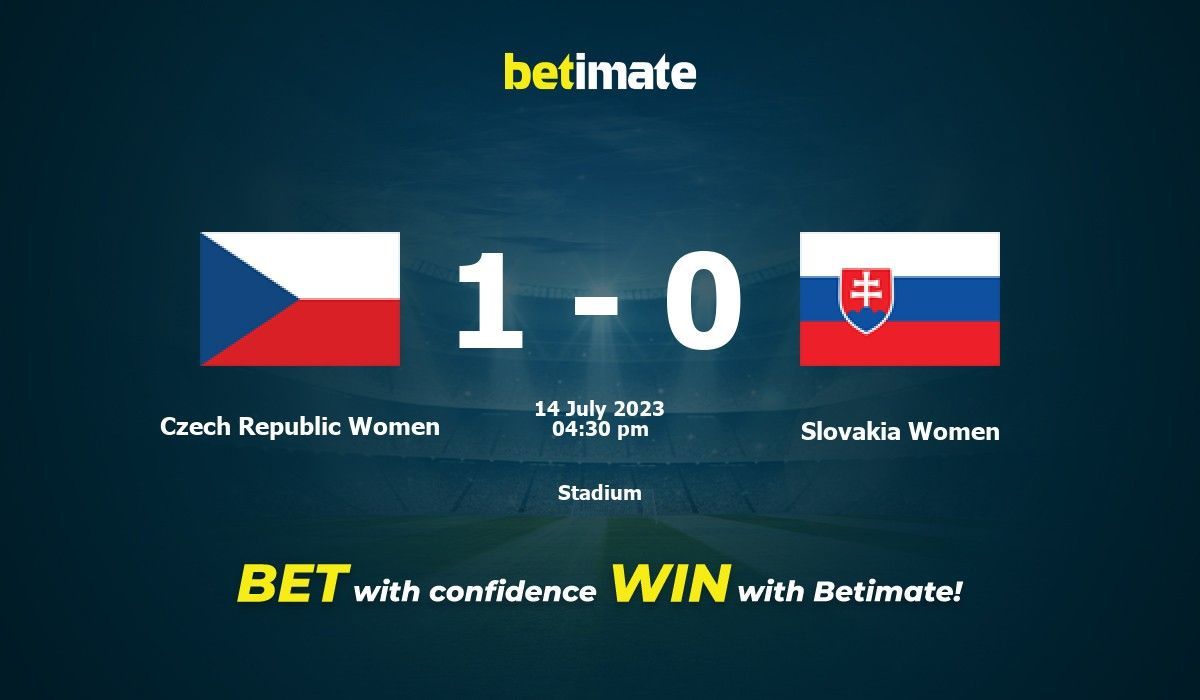 Czech Republic Women vs Slovakia Women Prediction, Odds & Betting Tips ...