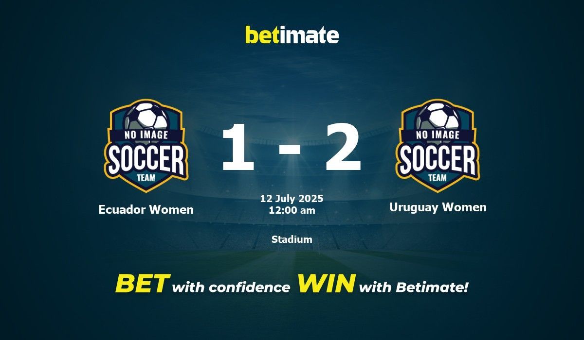 Ecuador Women vs Uruguay Women Prediction, Odds & Betting Tips 07/12/2025