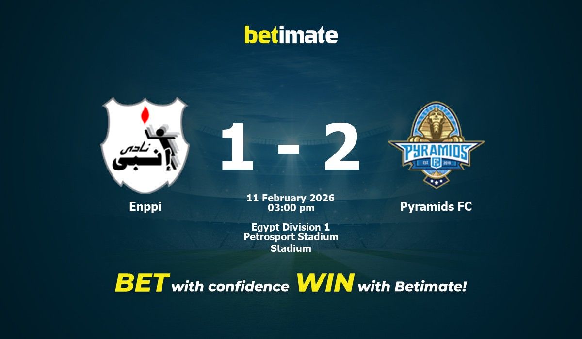 Enppi vs Pyramids FC Prediction, Odds & Betting Tips 02/11/2026