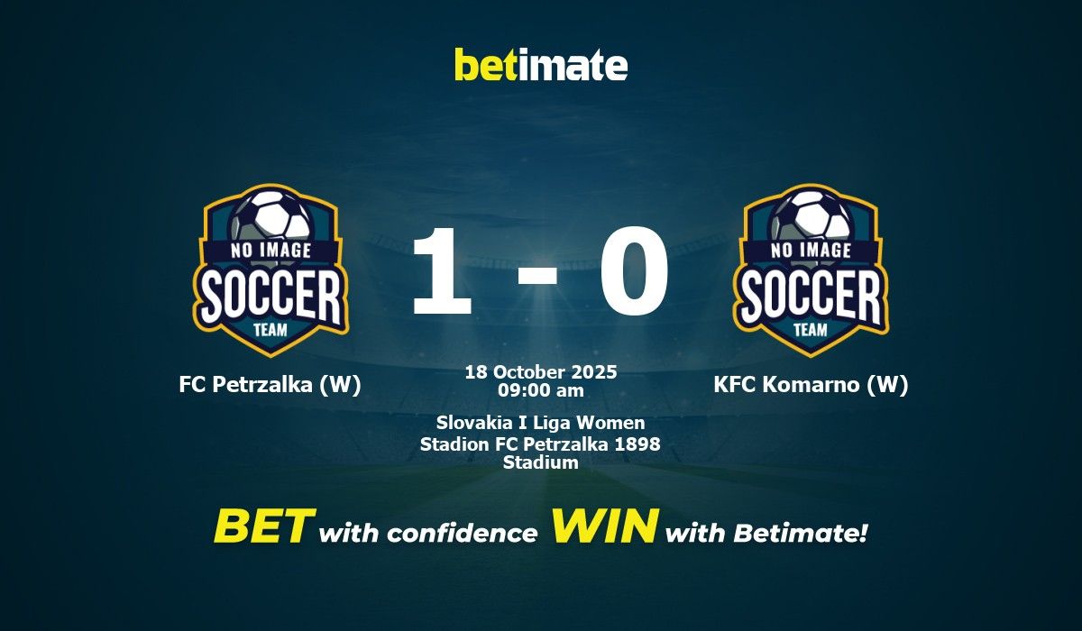FC Petrzalka (W) vs KFC Komarno (W) Prediction, Odds & Betting Tips 10 ...