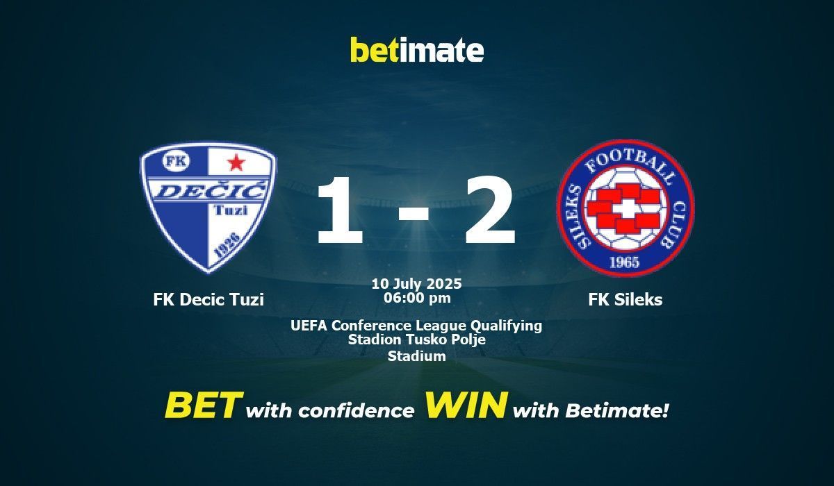 FK Decic Tuzi vs FK Sileks Prediction, Odds & Betting Tips 07/10/2025