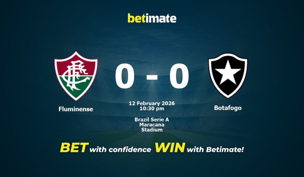 Fluminense vs Botafogo Prediction, Odds & Betting Tips 02/12/2026