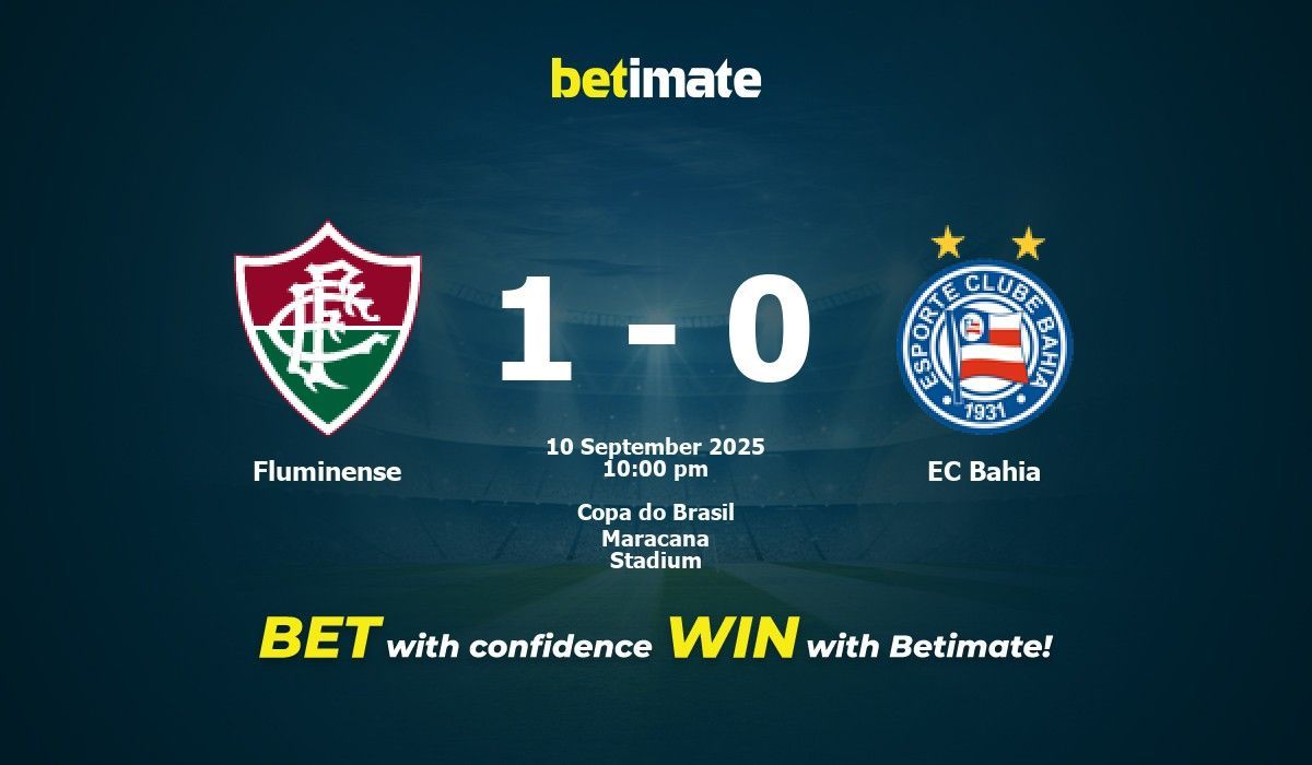 Fluminense vs EC Bahia Prediction, Odds & Betting Tips 09/10/2025