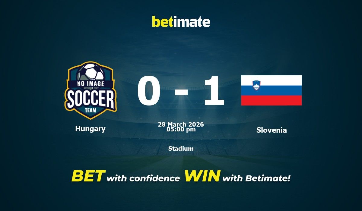 Hungary vs Slovenia Prediction, Odds & Betting Tips 03/28/2026