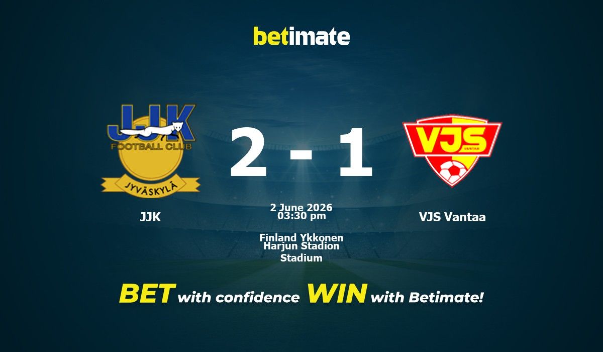 JJK vs VJS Vantaa Prediction, Odds & Betting Tips 06/02/2026