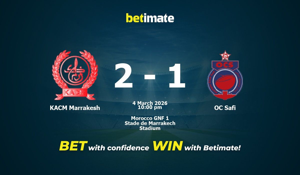 KACM Marrakesh vs OC Safi Prediction, Odds & Betting Tips 03/04/2026
