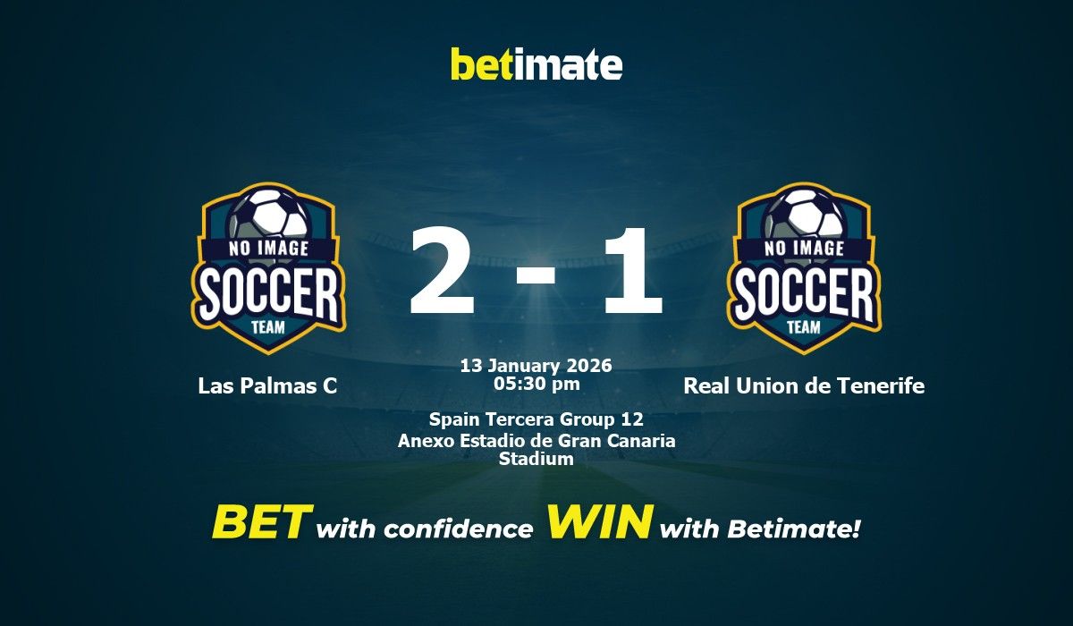 Las Palmas C vs Real Union de Tenerife Prediction, Odds & Betting Tips ...