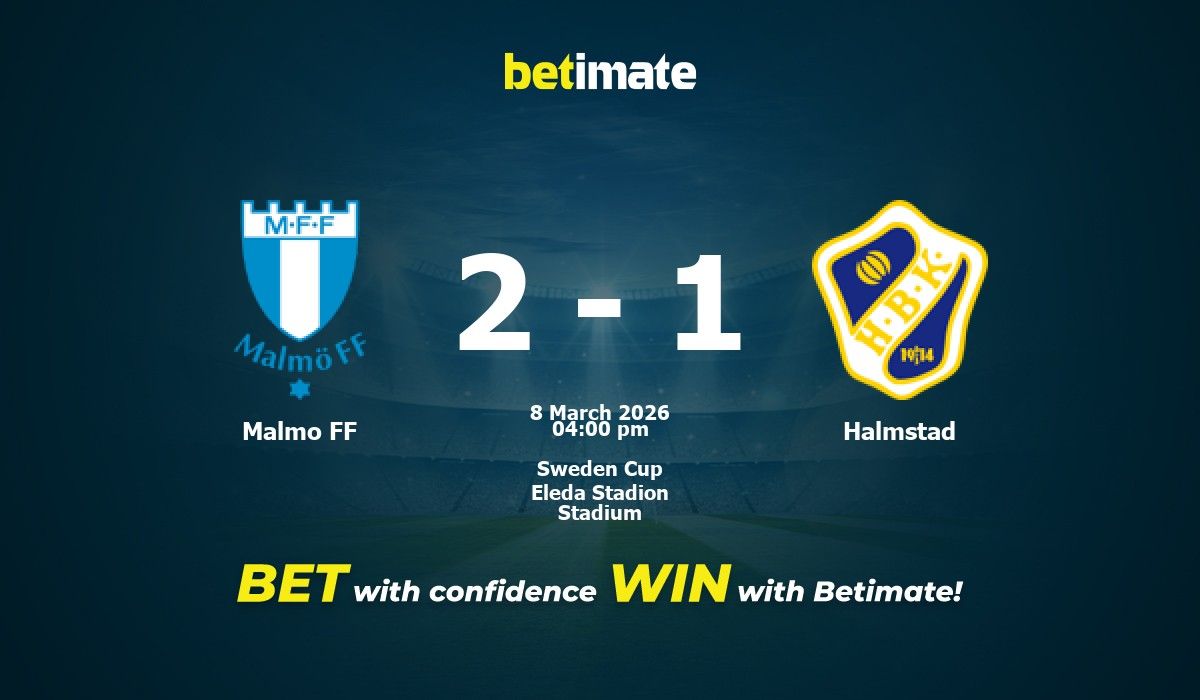 Malmo FF vs Halmstad Prediction, Odds & Betting Tips 03/08/2026