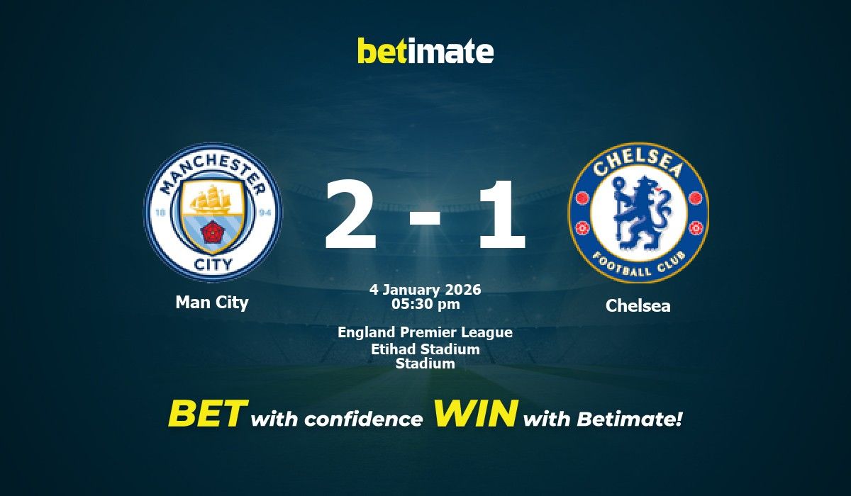 Man City vs Chelsea Prediction, Odds & Betting Tips 01/04/2026