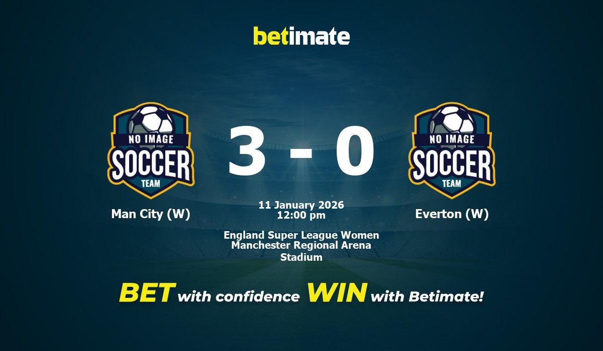 Man City (W) vs Everton (W) Prediction, Odds & Betting Tips 01/11/2026