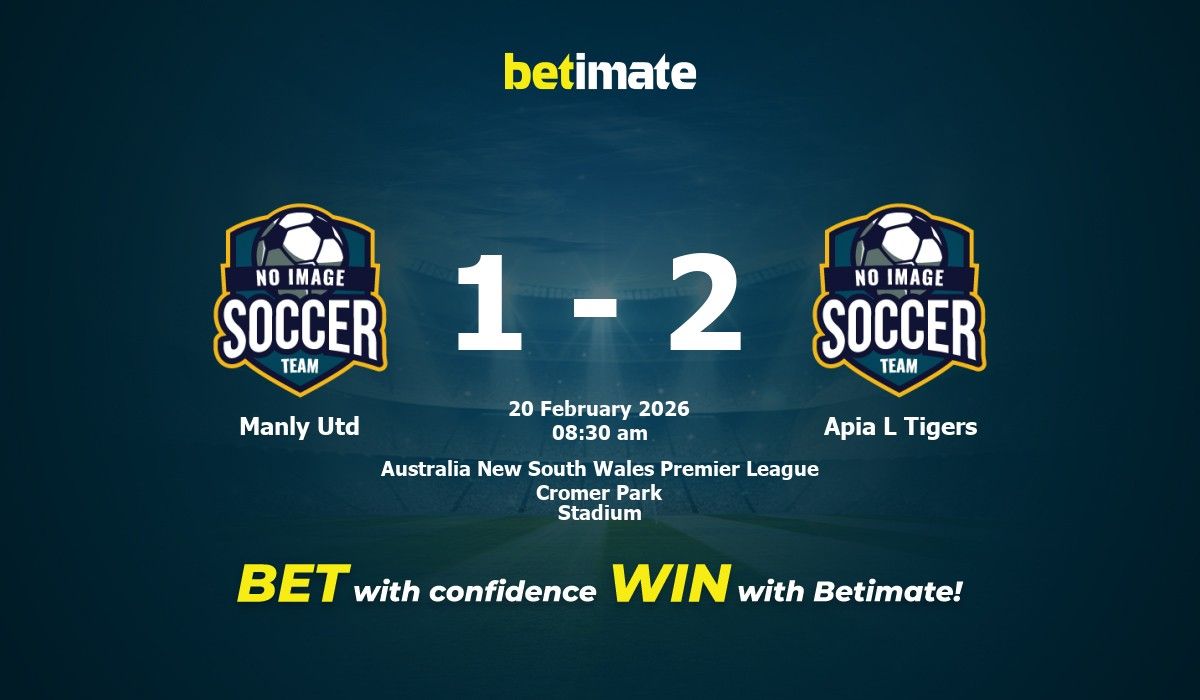 Manly Utd vs Apia L Tigers Prediction, Odds & Betting Tips 02/20/2026